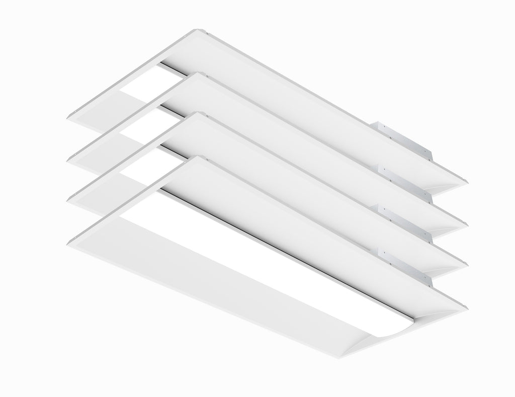 2x4 LED Troffer - Wattage and CCT Adjustable Drop In LED Lights, Lay In ...